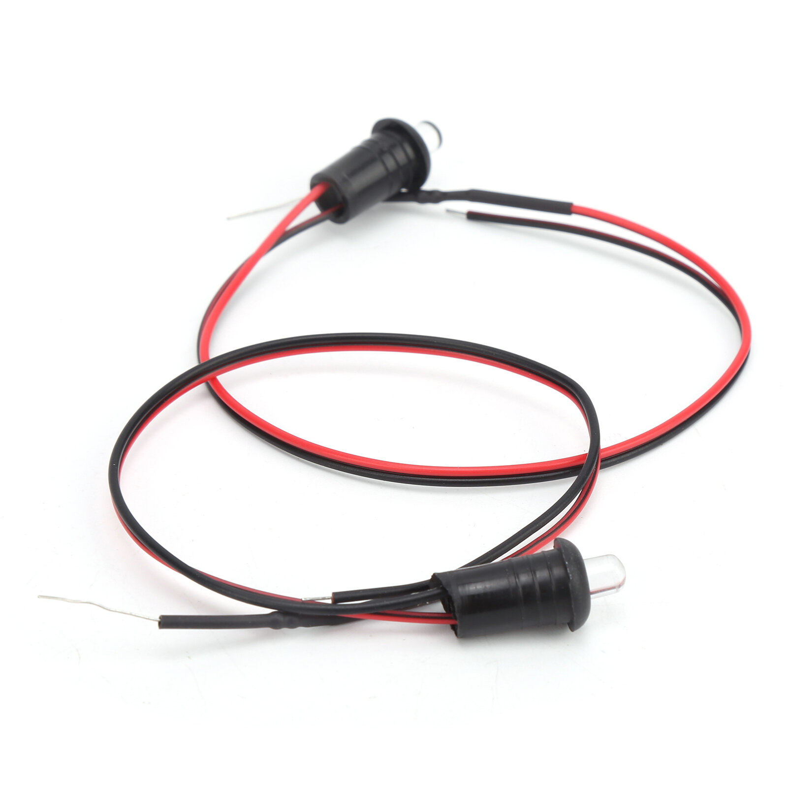 2 шт. светодиодная поддельная сигнальная лампа синего света, противоугонная модификация, универсальная 12 В для лодок, автофургонов, мотоциклов, домашней безопасности