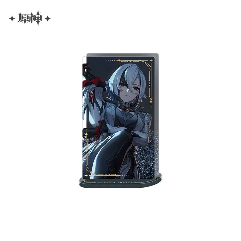 Коллекционная фигурка Arlecchino Genshin Impact, серый, Color: 1