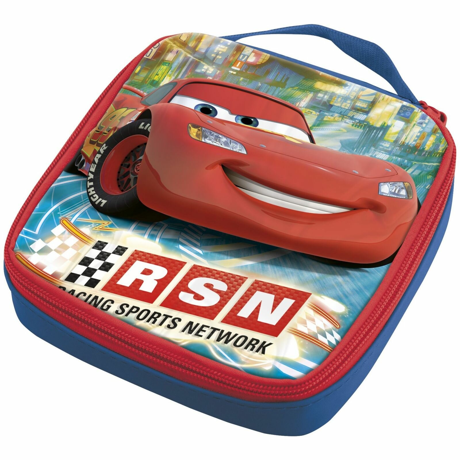 Термосумка Stor Тачки, темно синяя, маленькая (56351)