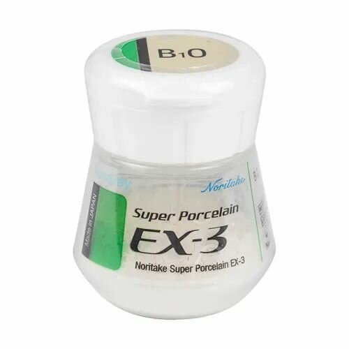 Стоматологический материал Noritake EX-3. Масса керамическая для металлокерамики Норитаки. Опак порошок B1O (10 гр)