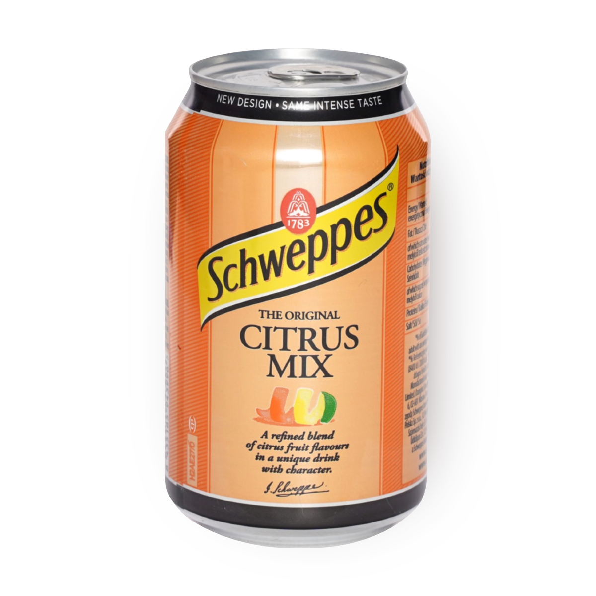 Тоник Schweppes "Citrus Mix", 330 мл, цитрусы, в металлической банке — фото 1