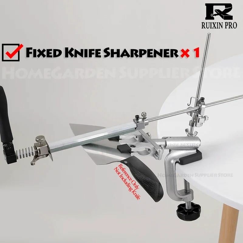 RUIXIN Pro RX009 2023 Новая точилка для ножей с фиксированным углом, полный набор кухонных аксессуаров, инструментов