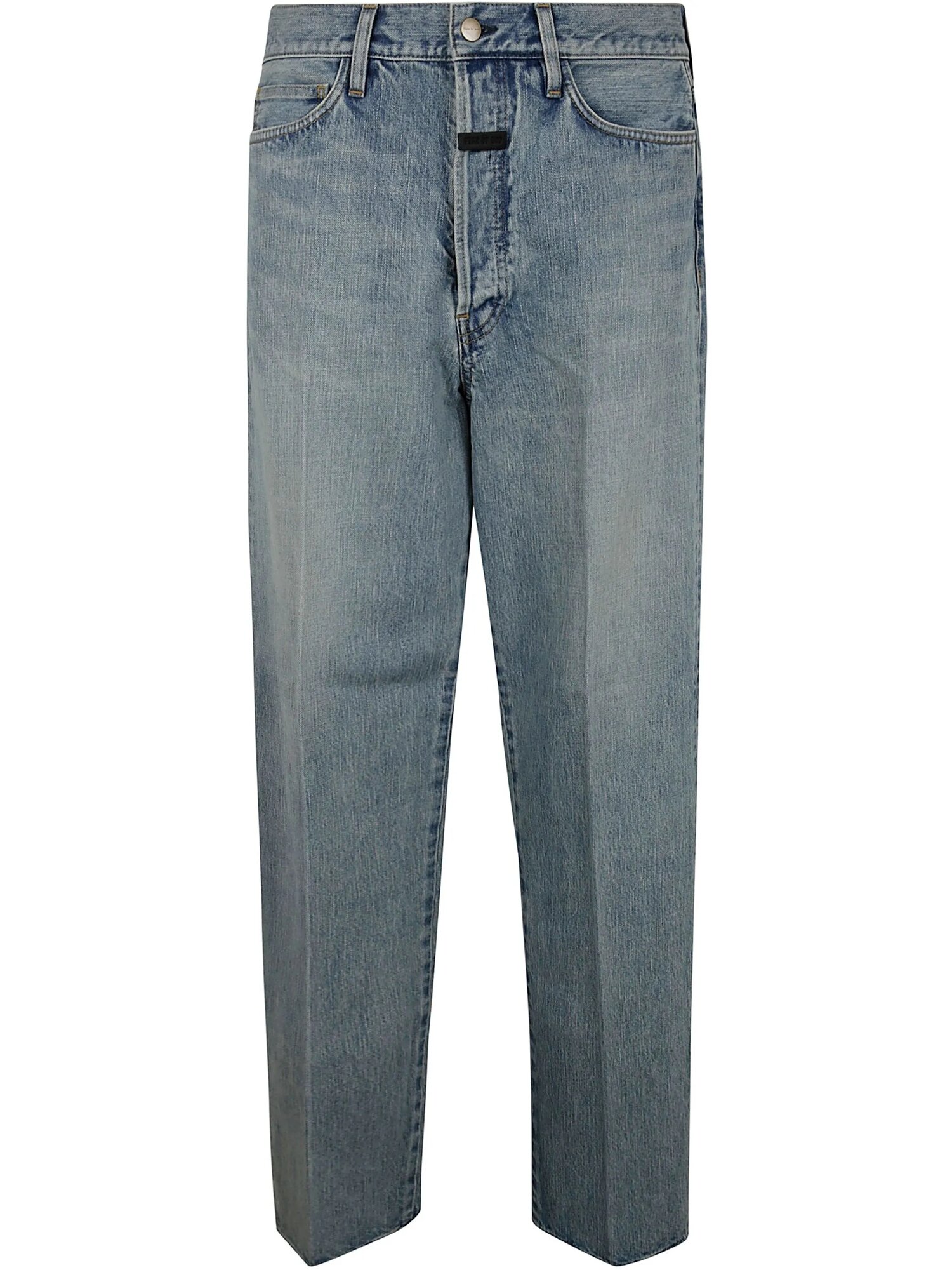 Джинсы Джинсы со складками 