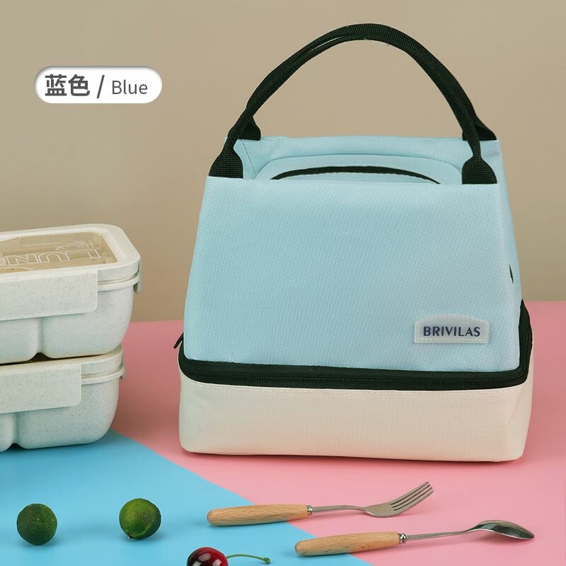 Новая многофункциональная двухслойная модная переносная изоляционная сумка / ланч-бокс / сумка для пикника из утолщенной алюминиевой фольги,24*14 * 20 смотрите