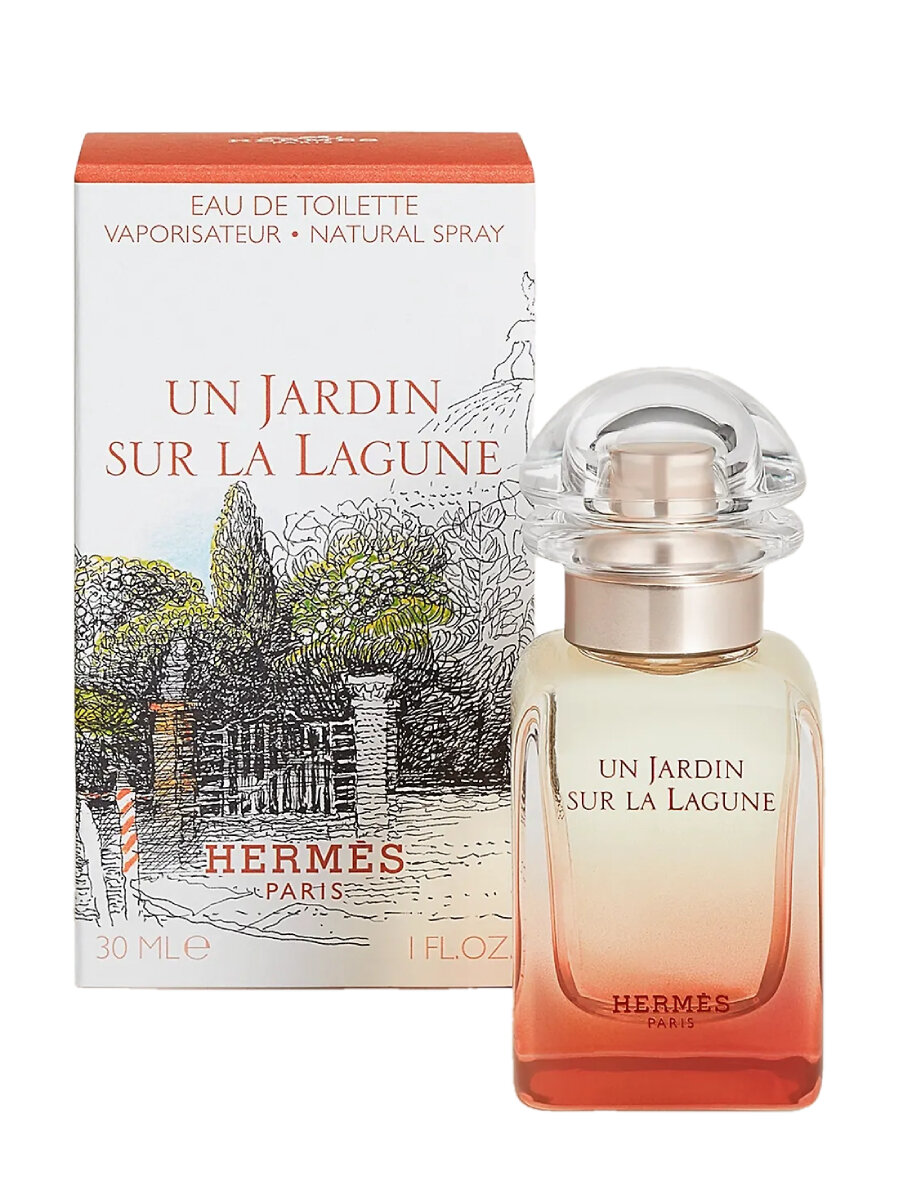 Туалетная вода Унисекс Hermes Un Jardin Sur La Lagune (edt) 30мл