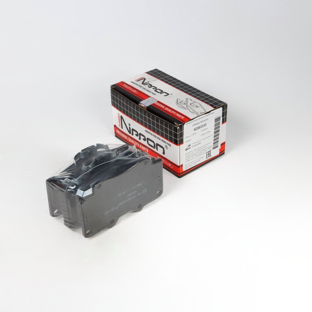 Колодки тормозные дисковые передние Allied Nippon ADB3333