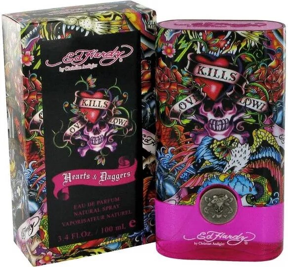 Ed Hardy HEARTS & DAGGERS 100 мл, Парфюмерная вода женская