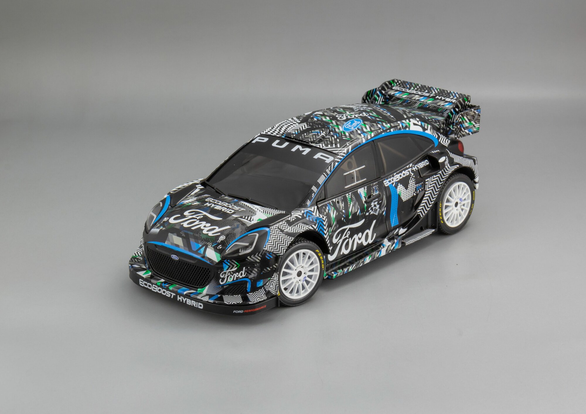 Коллекционная масштабная модель 1:18 Ford Puma Rally1 Hybrid - Goodwood Festival of Speed - 2021 от Solido