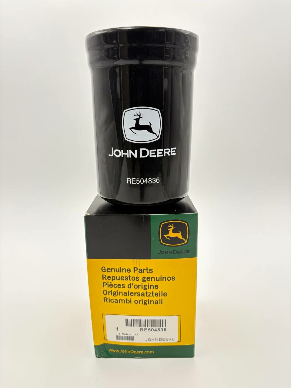 JCB Фильтр масляный John Deere RE504836