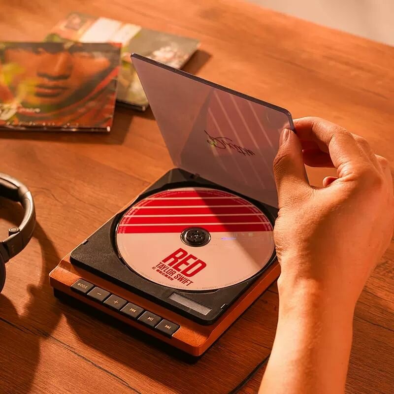 Cd проигрыватель высококачественный cd-плеер wooden fever