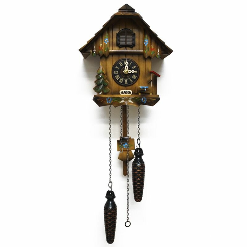 Часы с кукушкой SARS Quartz Cuckoo Wall Clock 0420-8M