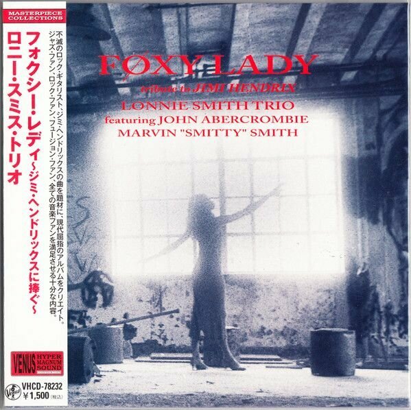 Lonnie Smith Trio. Fox Lady Trubute To Jimi Hendrix (Masterpiece Collections, Paper Sleeve, Japan, Venus Records, VHCD-78232, 2011, новый компакт-диск в заводской упаковке) CD