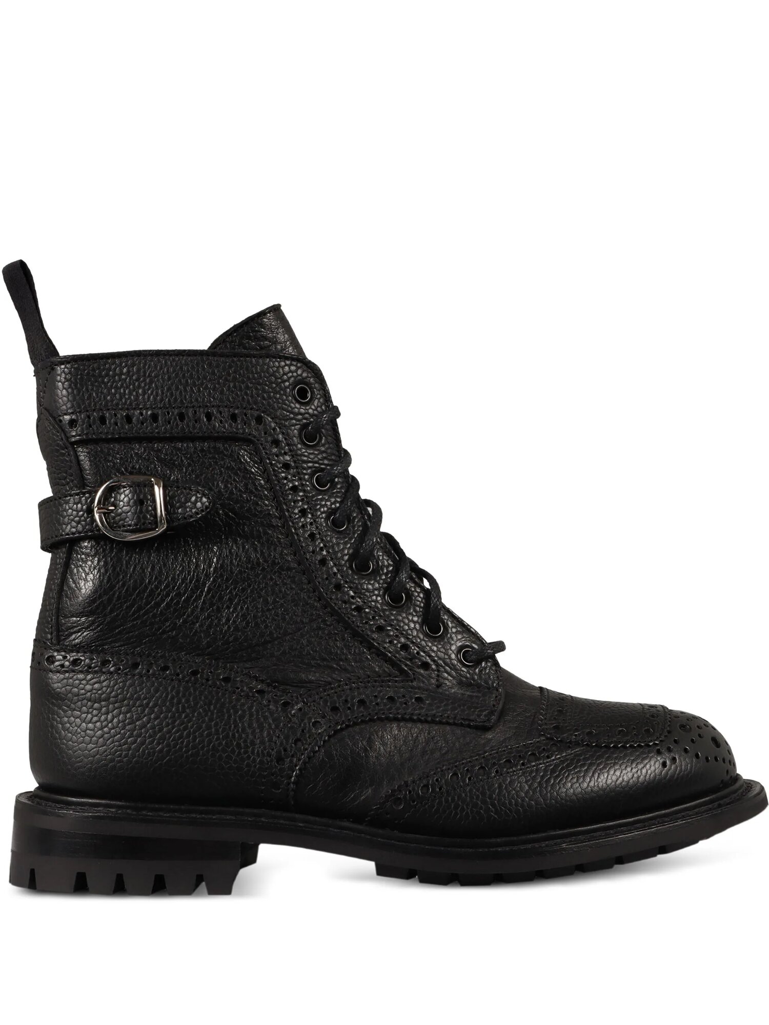 Ботинки Ботинки в стиле милитари с пряжками