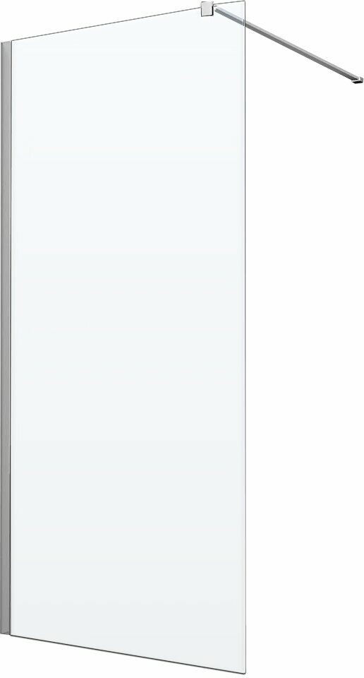 Душевая перегородка Vincea Walk-in VSW-1H110CL 110 см, профиль хром, стекло прозрачное