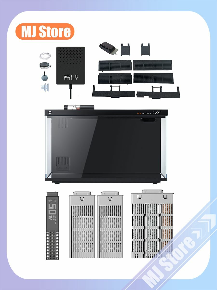 Умный аквариум Xiaomi Mijia Smart Fish Tank MYG100 , комбинаторика 2