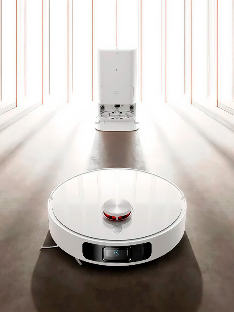 Робот-пылесос с базой самоочистки Xiaomi Robot Vacuum X20+ (BHR8124EU). EU