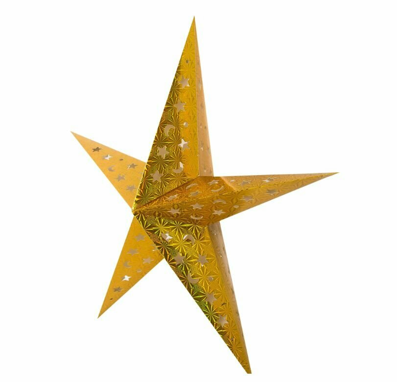 Звезда новогодняя в ассортименте 60 см