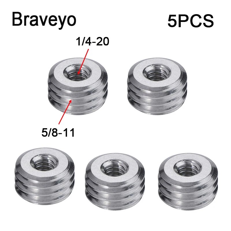 Адаптер резьбы Braveyo для лазерного уровня Z127 5PCS