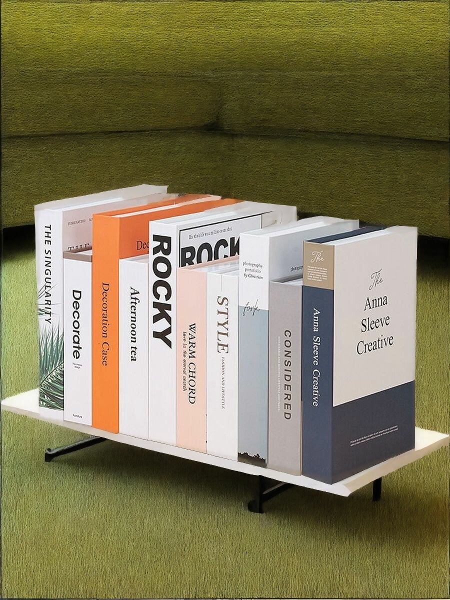 10 модных и роскошных поддельных книг, декоративные имитации книг