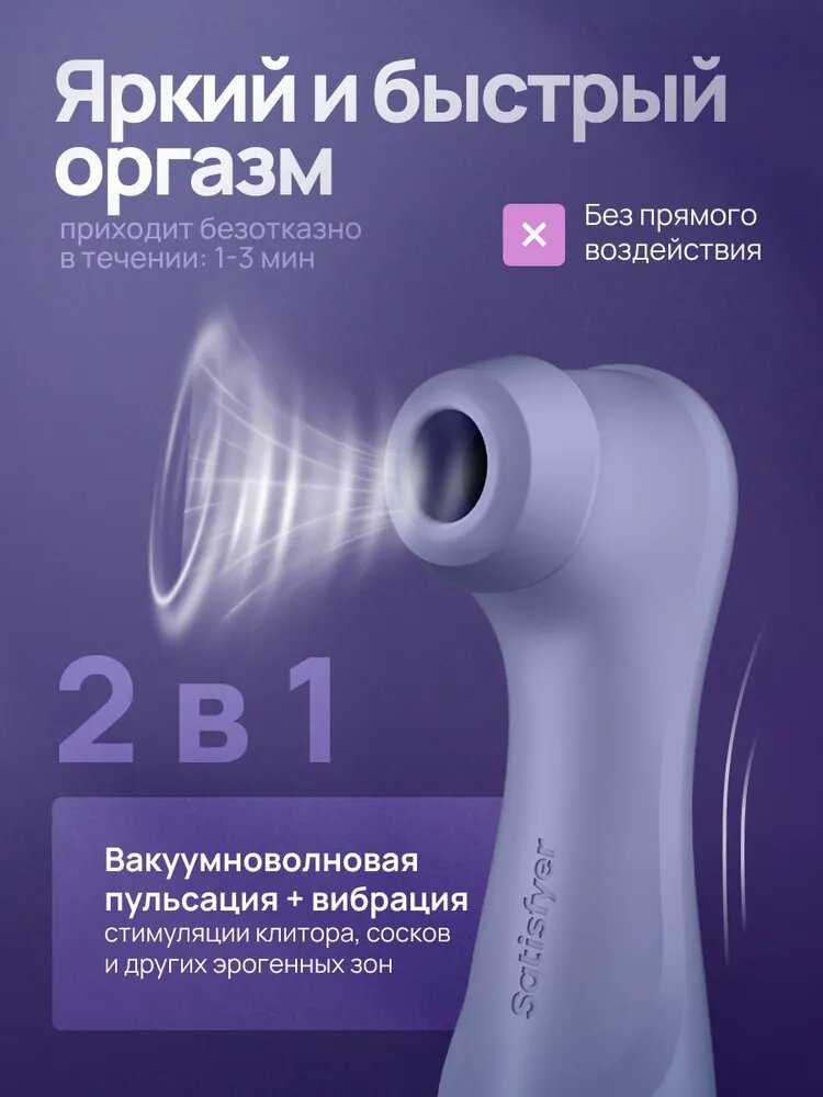 Вибратор Satisfyer Pro 2 Generation 3 + bluetooth — фото 1