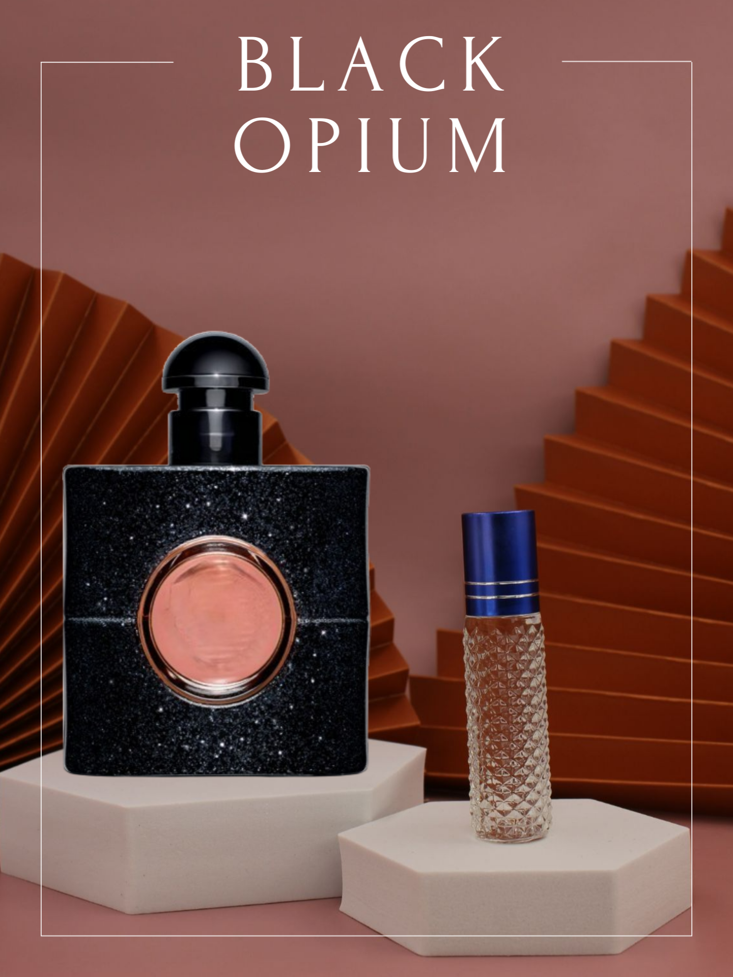 Духи масляные Black Opium; Timeless Perfume; Блэк Опиум роликовый флакон 8 мл