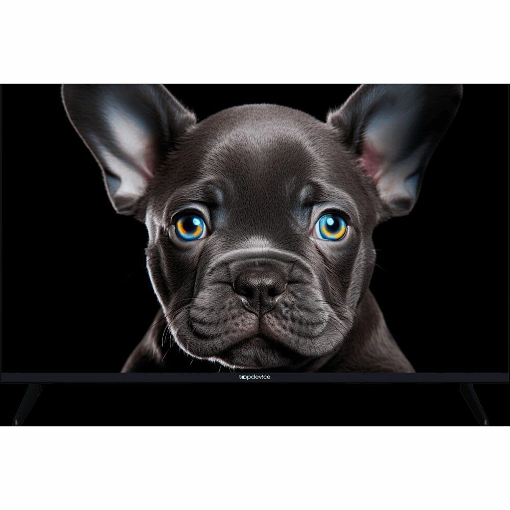 Телевизор Topdevice TDTV32CS08F_BK, разрешение 1366 x 768, 32"