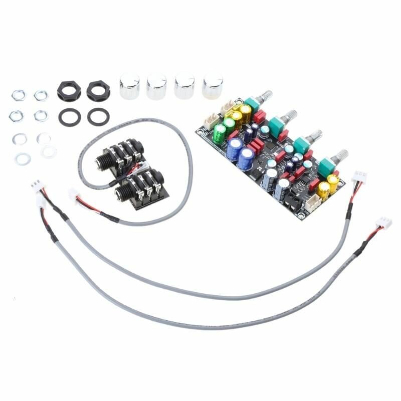 Микрофонная пластина реверберационная плата KTV-предусилитель DC8V-26V