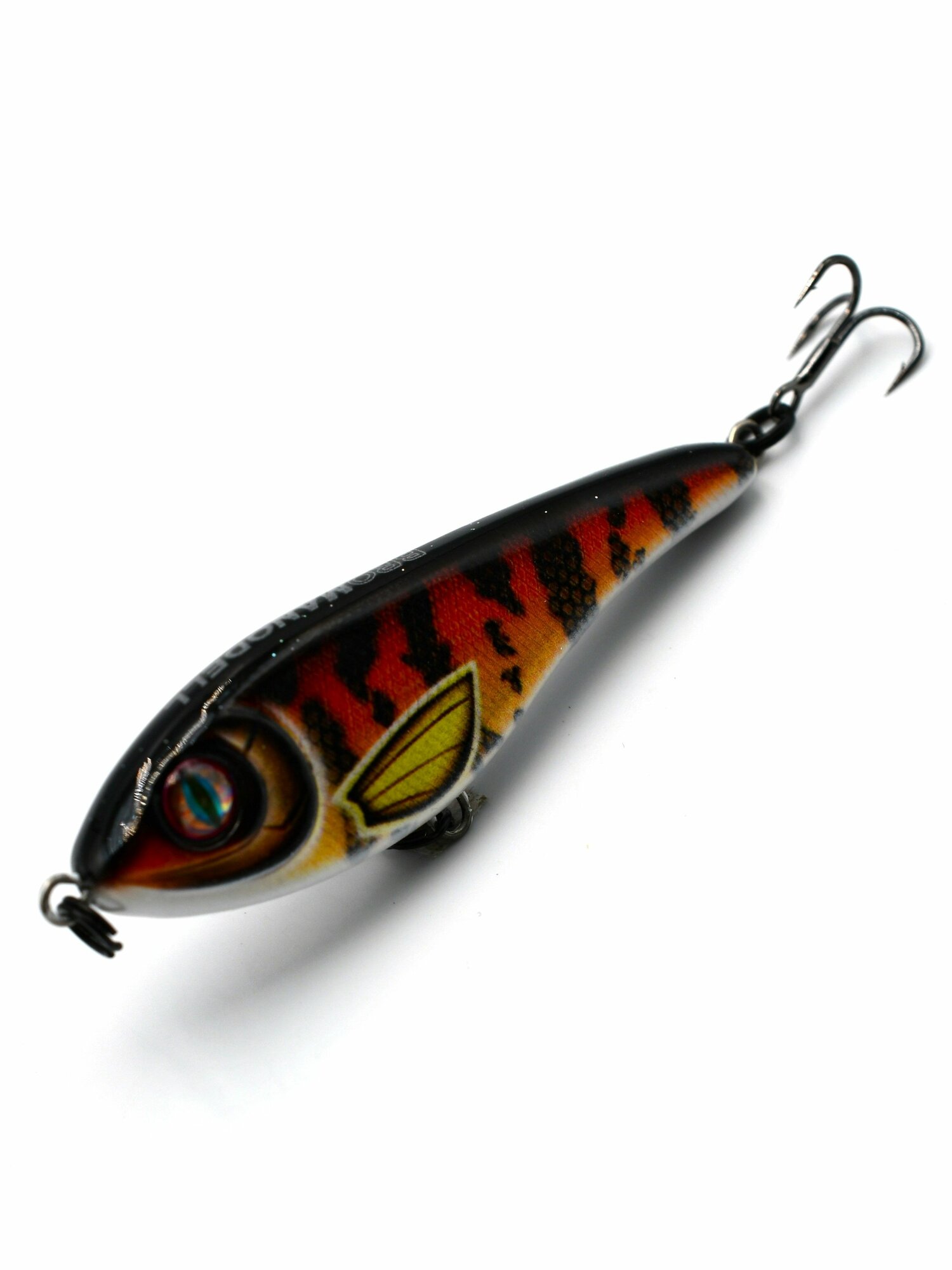 Воблер BROMANODELL JERK 6.8 см / 9 г Sinking, для щуки и окуня, рывковая проводка, шведский дизайн.