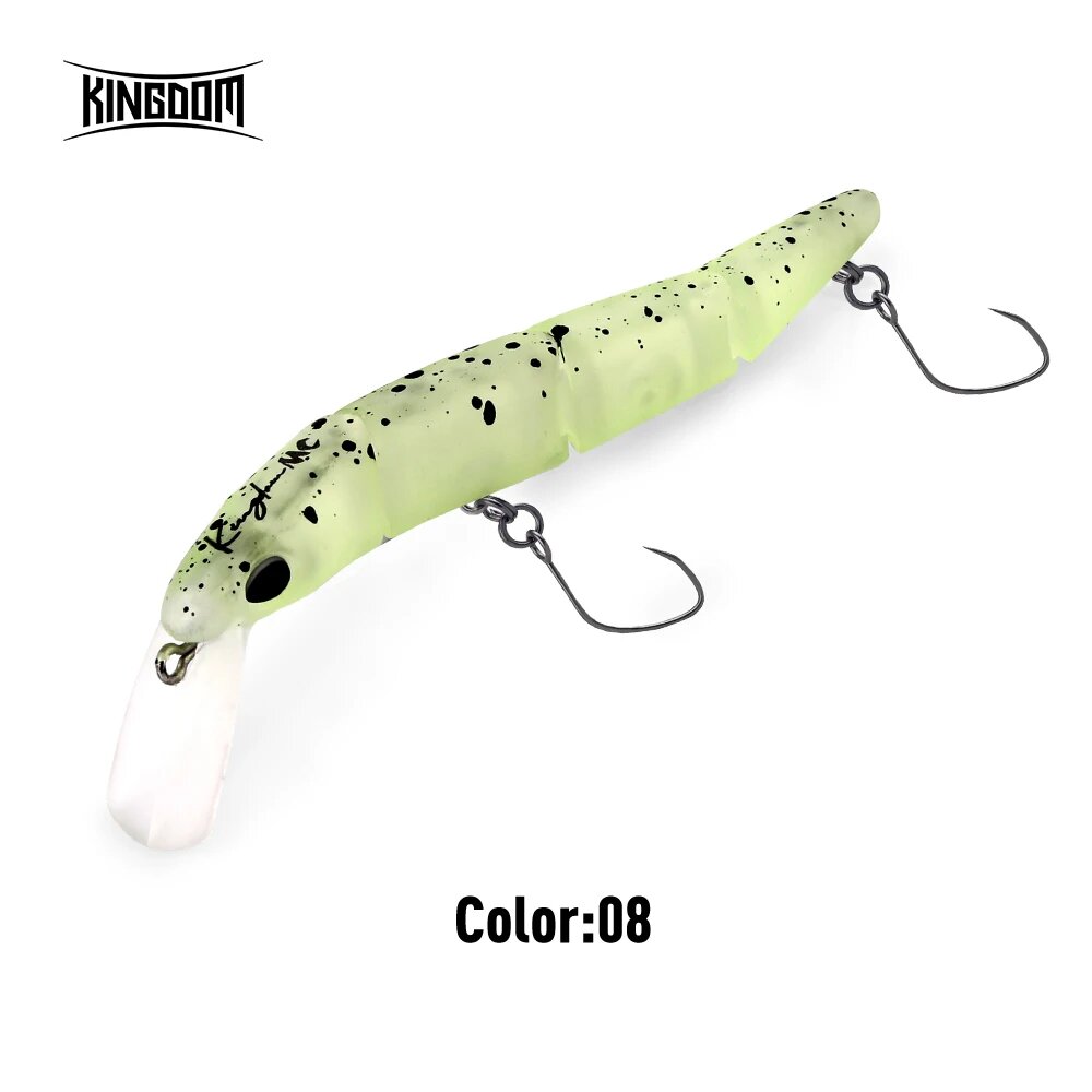Kingdom Jointed Minnow 70 мм, Цвет: 08