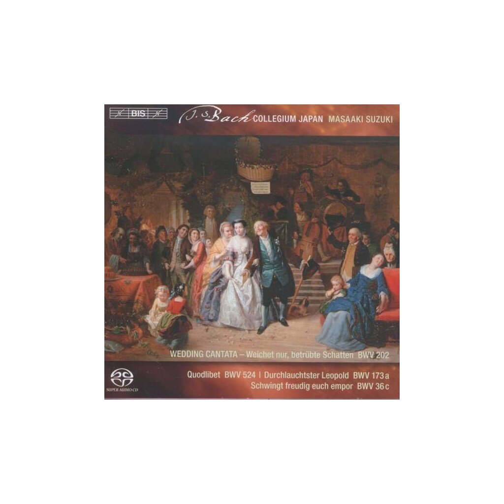 Диск Bach: Weltliche Kantaten Vol.3. Bach Collegium Japan, Masaaki Suzuki (1 CD)