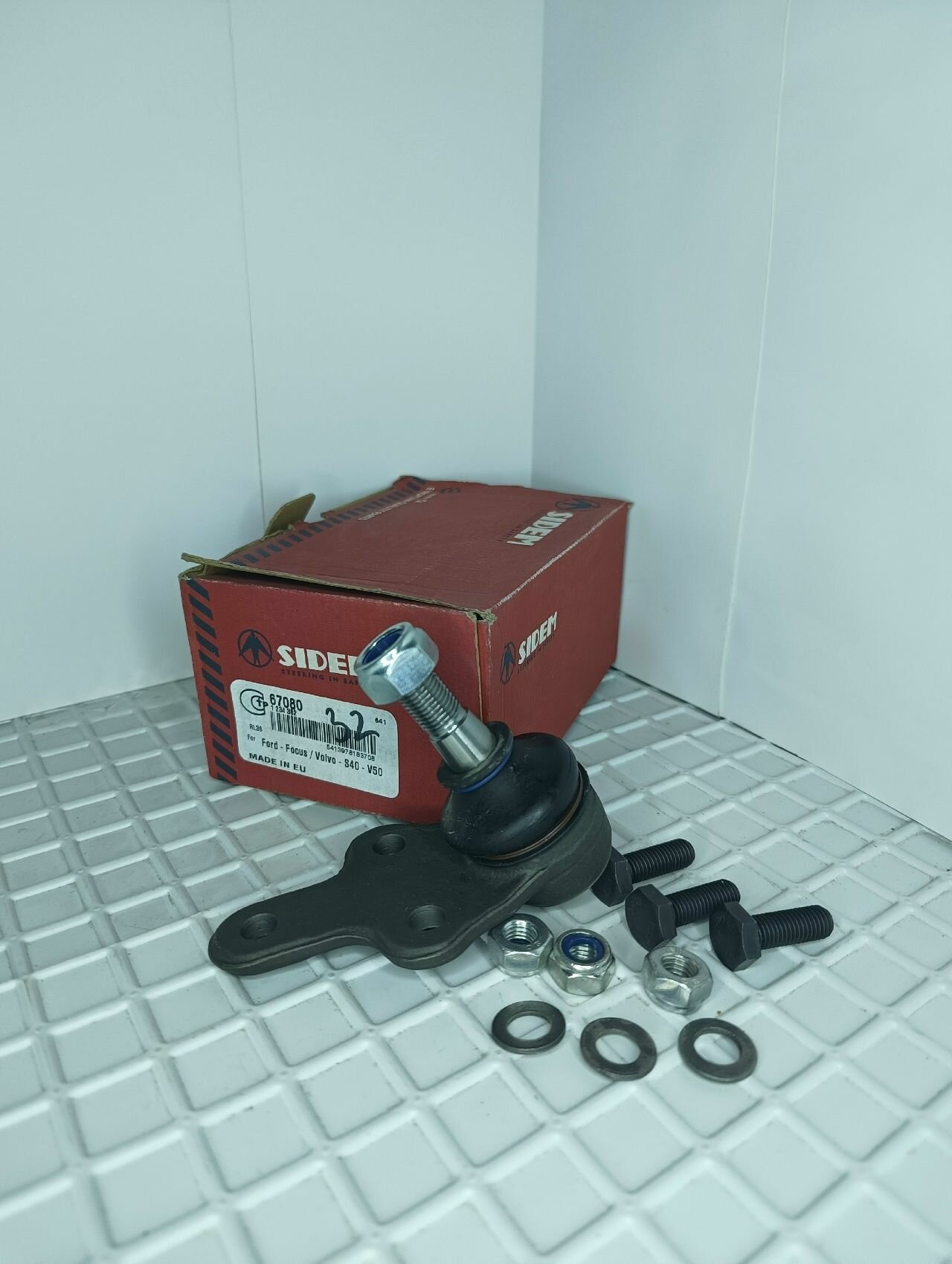 Опора шаровая, передняя спереди Sidem 67080 1234382 31212980 FORD VOLVO
