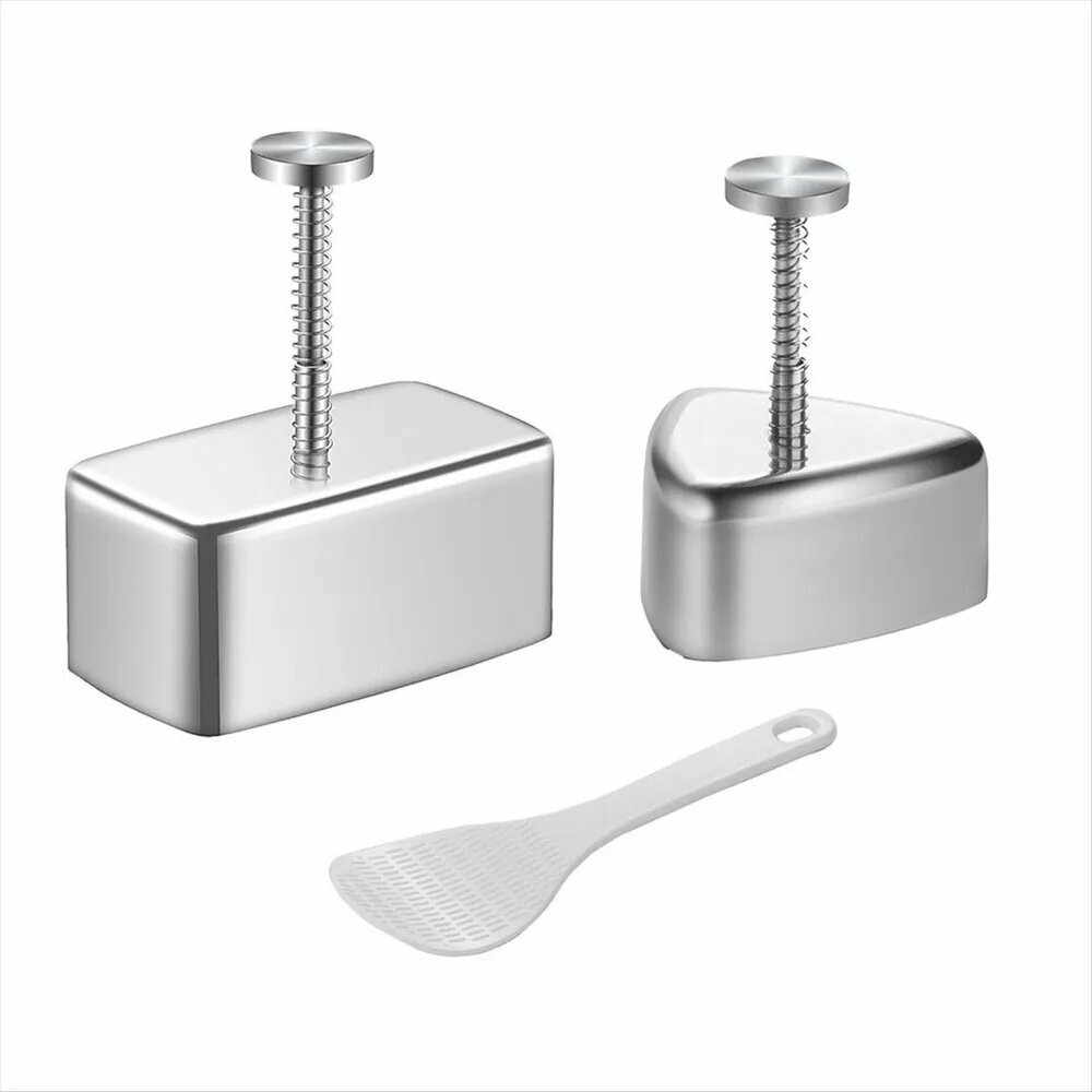 3Pack Onigiri Mold нержавеющая сталь Musubi Mold комплект форм для риса