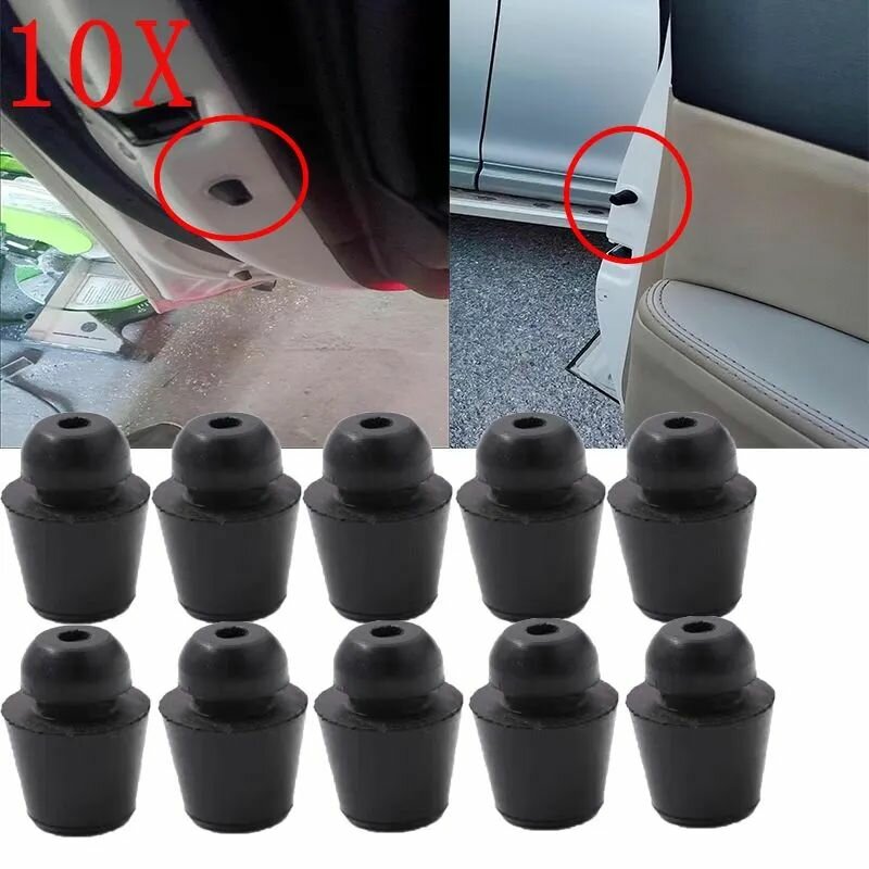 Отбойник двери резиновый для Hyundai и Kia — демпфер автомобильной двери, совместим с моделями, в упаковке 4 шт