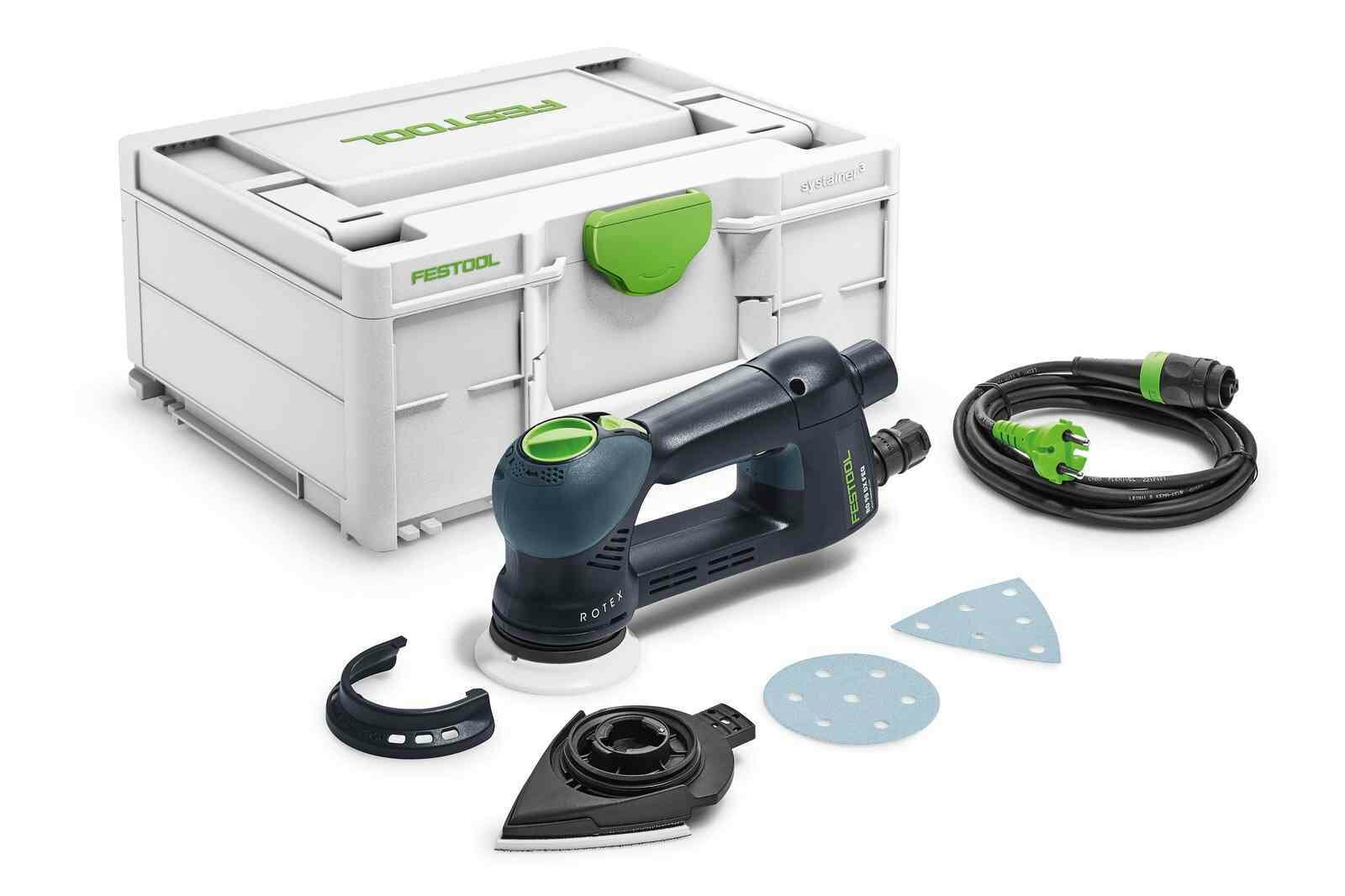 Машинка шлифовальная эксцентриковая электрическая ROTEX FESTOOL RO 90 DX FEQ-Plus
