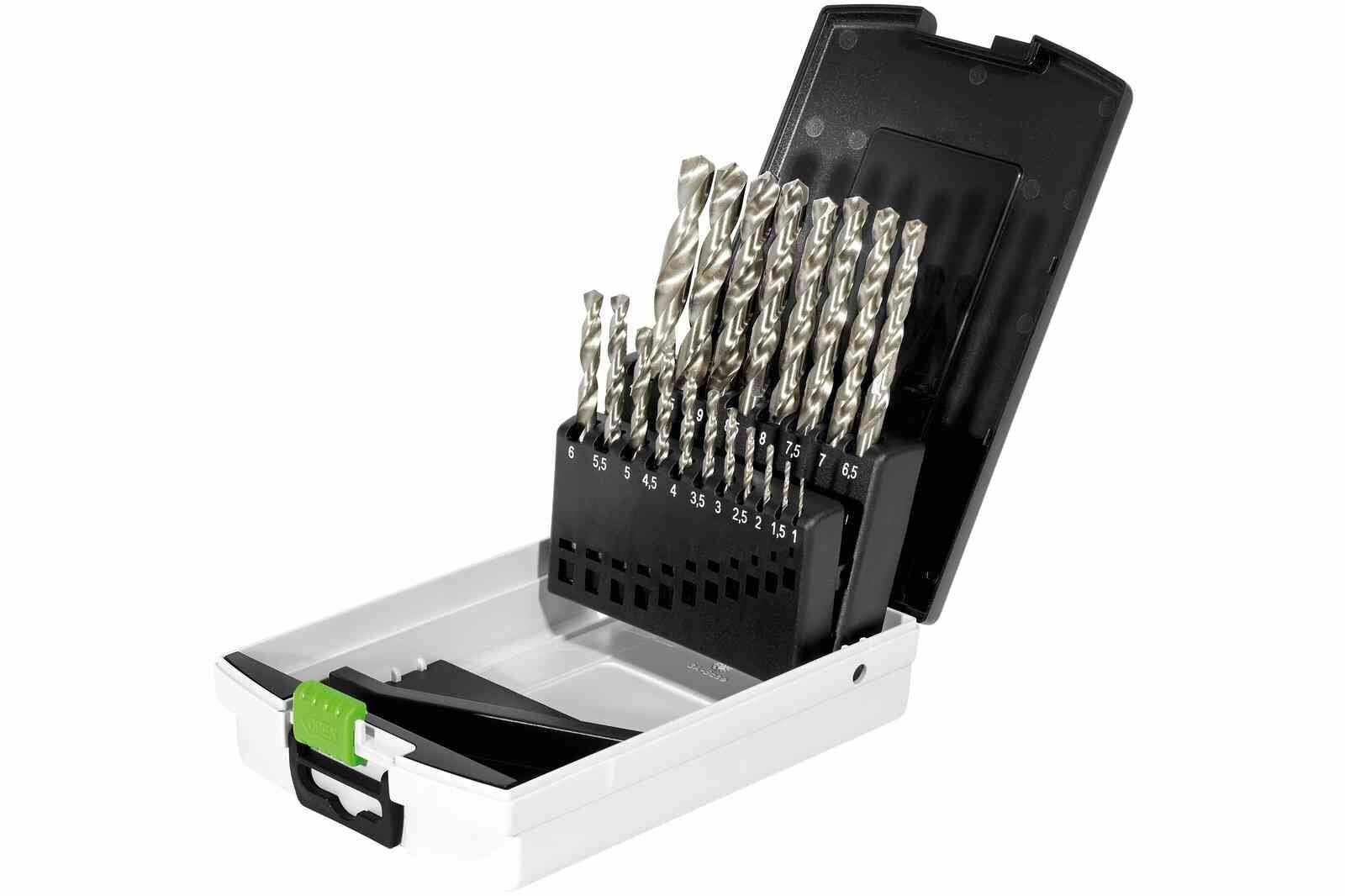 Набор сверл по стали FESTOOL HSS D 1-10 Sort/19