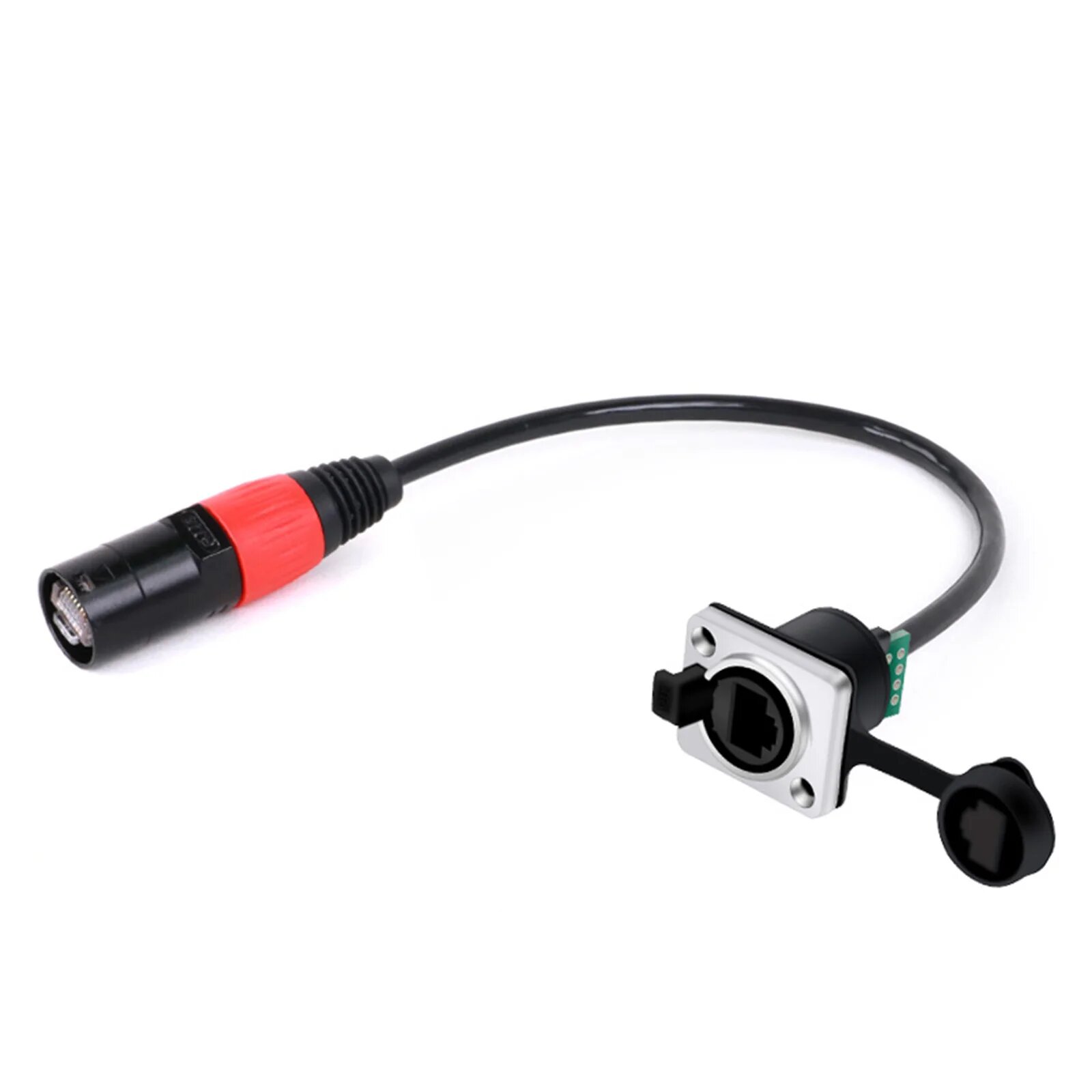 CAT5E Ethernet кабель RJ45 D-типа 0.2M-50M Red, 0.5M
