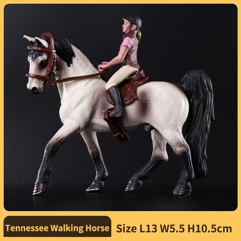 Фигурка Tennessee Walking Horse с всадником, Horse and Knight