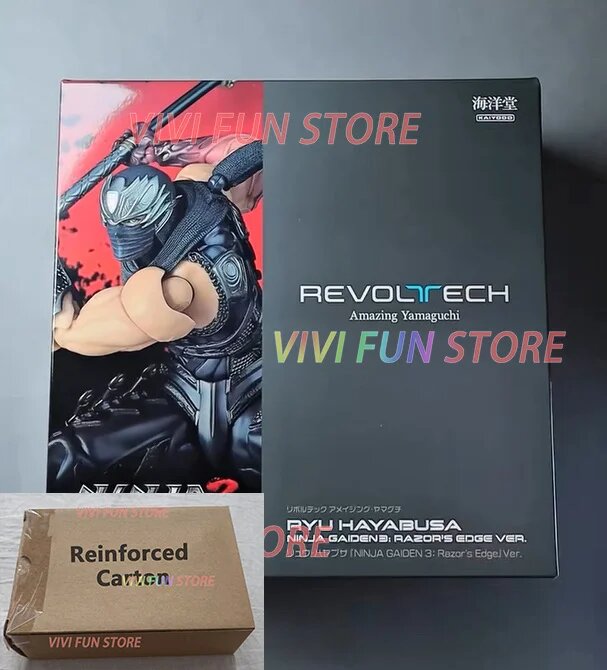 Фигурка KAIYODO RYU HAYABUSA NINJA GAIDEN 3: Razor's Edge Ver. Hot Toys A BOX Reinforced