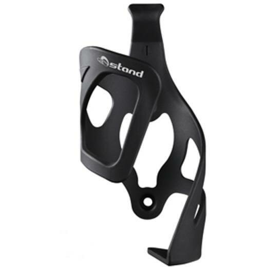 Флягодержатель велосипедный пластик, боковая установка фляги OSTAND CD-318R черный матовый