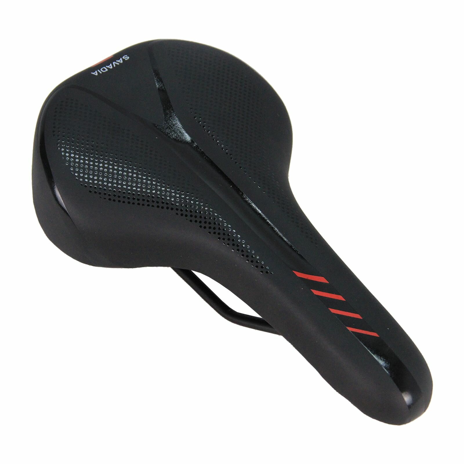 Седло для велосипеда спортивное "SAVADIA" 275х160мм, черное