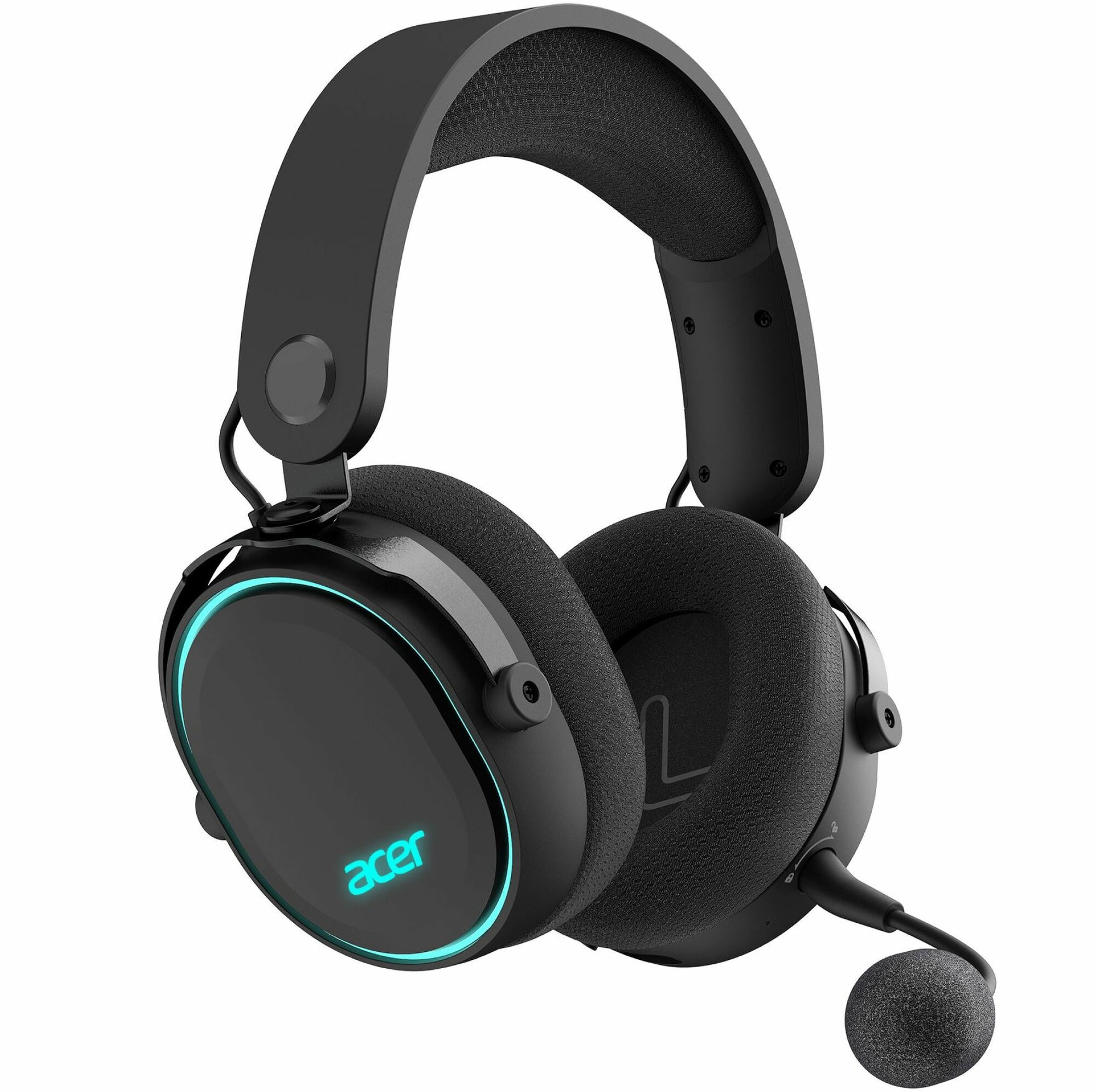 Наушники с микрофоном Acer OHR303 черный мониторные BT/Radio/3.5mm оголовье