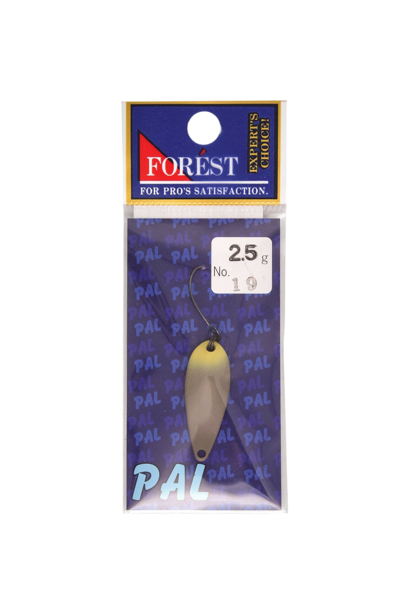 Forest Pal блесна 2,5 г цвет 19 - компактная приманка для рыбалки на реке и озере