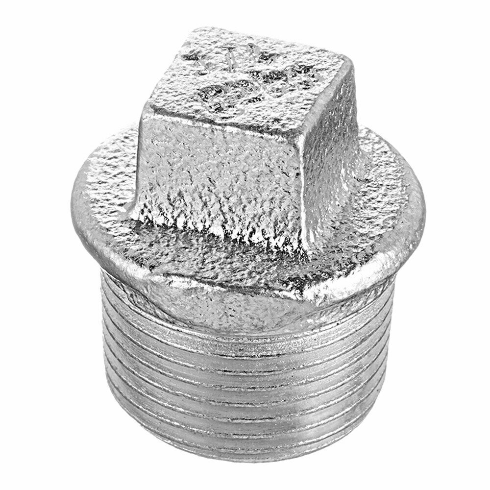 Заглушка Gebo Platinum (290-5V) 3/4 НР(ш) чугунная оцинкованная Gebo 290-5V