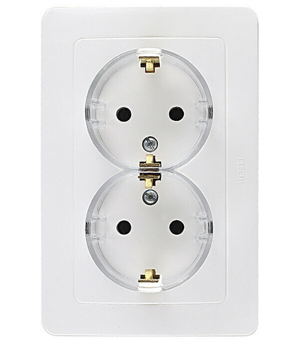 Розетка Hegel Master встраиваемая белая (РС16-381)