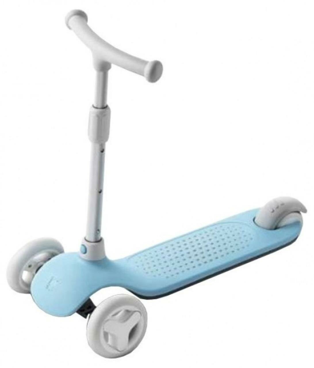 Детский самокат-кикборд Xiaomi Rice Rabbit Scooter Blue (Синий)