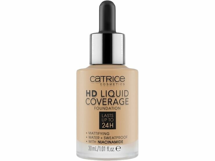 Тональная основа для лица Catrice HD LIQUID COVERAGE FOUNDATION, тон 020