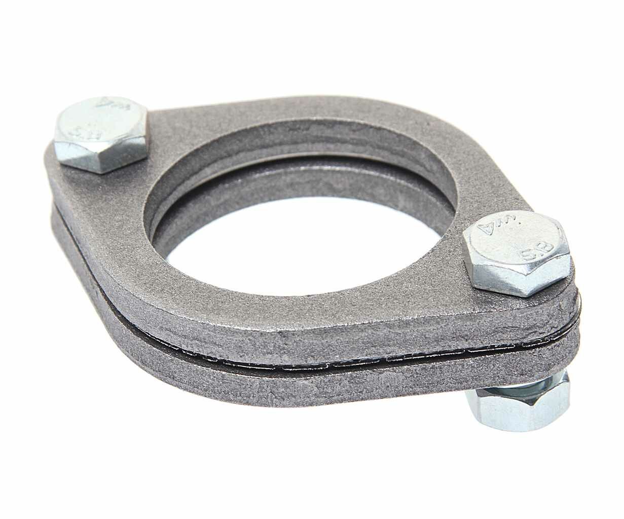 Фланец выхлопной системы внешн. d=55мм 2шт. (прокладка 1шт, комплект крепежа), 55FG, TRANSMASTER