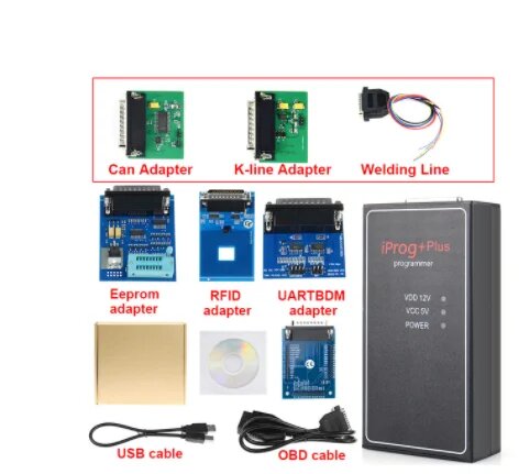 V777 Iprog + Плюс Полные Адаптеры 777 Iprog 3 в 1 поддержка IMMO + коррекция + сброс замены Carprog IPROG Pro Полные Адаптеры plus 6 green