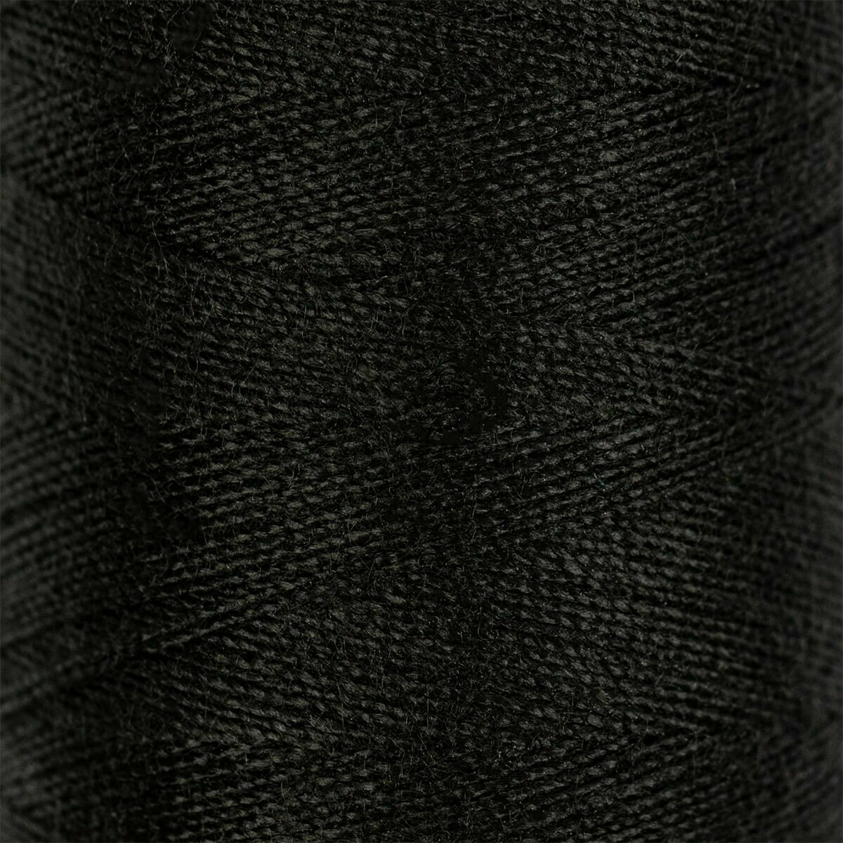 Швейные нитки (полиэстер), большая намотка 40/3 "Gamma" 4570 м _ЧЕРНЫЙ