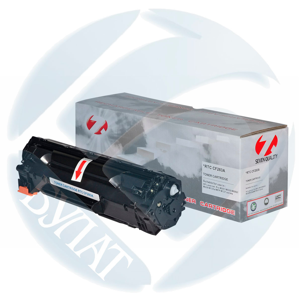 Картридж 7Q для HP CF283A (M125/M127) 1.5K
